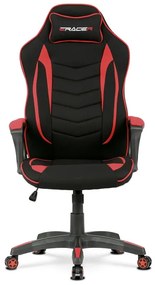Autronic Herní a kancelářské křeslo E-racer KA-G408 Barva potahu: Černá/stříbrná