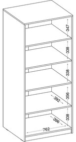 Pracovna MELTA | sestava A | 6 dílů | artisan