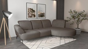 XXXLutz ROHOVÁ SEDAČKA, textil, jílová barva Sit & More - Sedací soupravy - 000144013243