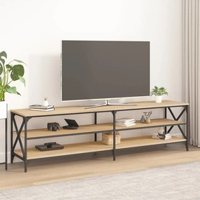 vidaXL TV skříňka 180 x 40 x 50 cm kompozitní dřevo [826738] Barva: šedá sonoma