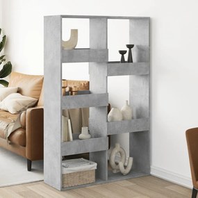 Dělicí stěna betonově šedá 100 x 33 x 155,5 cm kompozitní dřevo 3309567