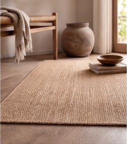 Jutový běhoun v přírodní barvě 80x200 cm Bouclé – Hanse Home