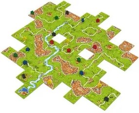 Mindok Carcassonne / Délka hry: 30 minut / Počet hráčů: 2 - 5 / od 7 l
