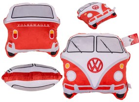 Vesna | Polštářek Volkswagen T1 30x28 cm červený