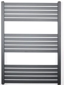 Radiátor kombinovaný SAT KH 80x60 cm černá matná SATRAKH600800BL