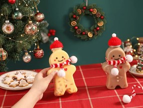 Láhev na vaječný likér GINGER BUDDY 350 ml, červená/bílá