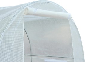 Fóliový skleník Outsunny Fóliový skleník Fóliový skleník pro rostliny 245x200x200 cm | Aosom