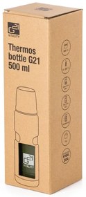 G21 Termoláhev G21 na pití, 500 ml, khaki zelená G21-60022402