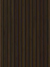 Mexen Lam-F, akustické stěnové lamely 275 × 31,5 cm, filc 6 mm, wenge, S105-275317-2812-071