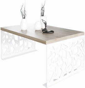 Konferenční stolek SEMARA 100x60 Hlavní barva: Bílá, Další barva: Artisan