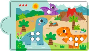 2Kids Toys Magnetická hra Třídění barev s dinosaurem