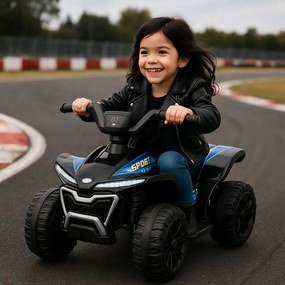 Elektrické autíčko QUAD Kids E-ATV černé
