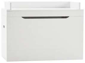 Bílá truhla 80x40 cm Asiento – Pinio