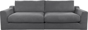 XXXLutz POHOVKA BIG SOFA, textil, šedá Sit & More - Pohovky - 000144003410