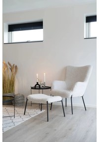 House Nordic Set křesla a podnožky GLASGOW bílý