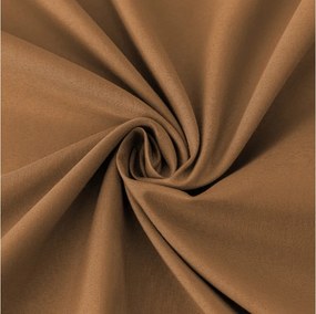 Prostěradlo z mikrovlákna MICROVELLE hnědé 180x200 cm