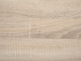 Rozkládací jídelní stůl,světlé dřevo 140/180 x 90 cm LIXA Beliani