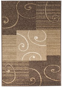 Koberce Breno Kusový koberec PRACTICA 54/DBD, Hnědá, Vícebarevné, 80 x 150 cm