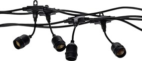 LED světelný řetěz Basic, 10m, (bez žárovek)