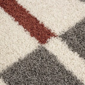 Vopi | Kusový koberec Gala shaggy 2505 terra - 280 x 370 cm