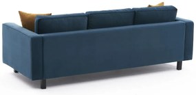 Hanah Home Třímístná pohovka KALE olejově zelená 222 cm 825BLC2728