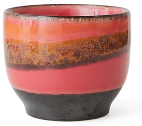 HK living Hrnek Coffee Cup Excelsa 70's – 200 ml, multi barva, keramika