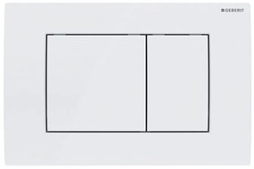 BPS-koupelny Podomítkový modul Geberit DuoFix s WC mísou NO-WH-03 + ovládací tlačítko Delta 30 bílá