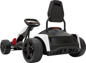 Ramiz Dětská motokára na baterie Fast 3 Drift bílá + funkce driftu + motory 2x150W + LED rádio + pásy