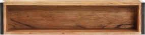 Truhlík 90 x 20 x 68 cm masivní akáciové dřevo 321939