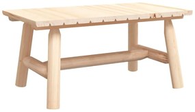 363353 vidaXL Konferenční stolek 90 x 50 x 41 cm masivní smrkové dřevo
