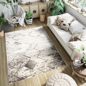 Všestranný moderní koberec s geometrickým vzorem Šířka: 160 cm | Délka: 220 cm