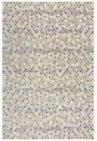 Flair Rugs, Kusový koberec Manhattan Abstract Diamond Multi Pastel, 200x290, vícebarevná, chodba / předsíň