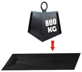 BPS-koupelny Obdélníková akrylátová sprchová vanička HYD-OSV-RIKO 100x80 černý mramor