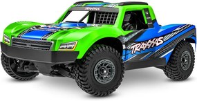 Traxxas mini slash 1:12 bl-2s 4wd rtr zelené