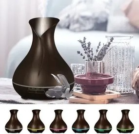 SIXTOL Vulcan tmavé dřevo / Aroma difuzer / 350ml / 12 W