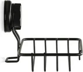 Compactor Bestlock Black Držák na mýdlo/houbu s přísavkou černá / bez