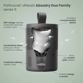 Pohlcovač vlhkosti Absodry Duo Family Bag 6-series – Everbrand Sweden