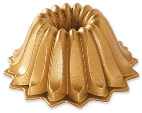 Nordic Ware forma na bábovku Lotus, 5 cup zlatá, 84177