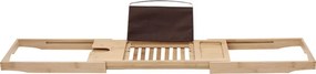 Mexen Bamboo polička na vanu 70-100 cm, přírodní bambus - 701270-00
