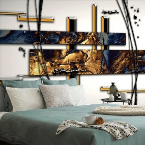 Samolepící tapeta luxusní abstrakce - 150x100 cm