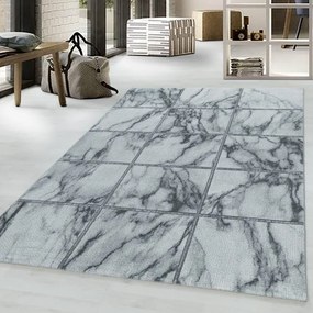 Vopi | Kusový koberec Naxos 3816 silver - 140 x 200 cm