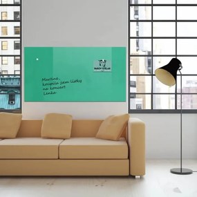 Zelená smaragdová skleněná magnetická tabule Smatab® - 80 × 120 cm