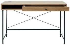 Designový psací stůl Lakshmana 120 cm přírodní dub