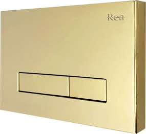 Rea - Ovládací tlačítko pro rám Rea typ HD, zlatá lesklá, REA-E9560