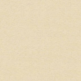 Houpací křeslo krémové textil 341255
