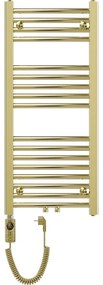Mexen Ares, elektrické topné těleso 900 x 400 mm, 300 W, zlatá lesklá, W102-0900-400-2300-50