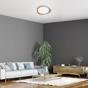 Rabalux Stropní LED svítidlo Tamino s dekorem dřeva 450mm 24W 2427