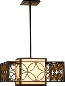 XXXLutz ZÁVĚSNÉ SVÍTIDLO, 53.3/53.3/39 cm Elstead Lighting - Online Only svítidla - 009093022001