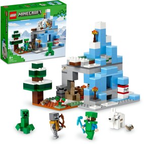 Lego stavebnice lego minecraft 21243 ledové hory