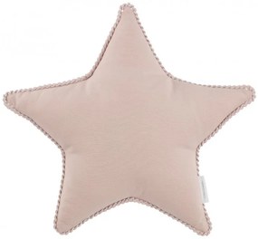 COTTON & SWEETS Polštářek Boho Hvězda, Pudrová růžová 44 cm